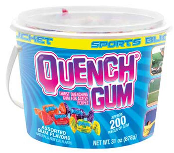 Markwort Quench Sport Bucket Of Gum - 200 Pieces - Soccer Equipment and ...