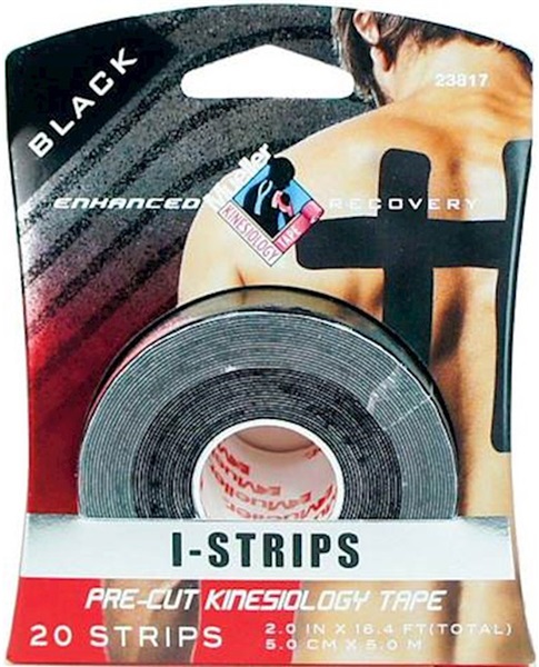 Mueller Pre-Cut Kinesiology Tape (20 Strips) - Baseball Equipment & Gear