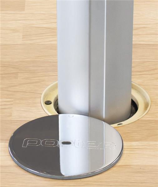 Gill Athletics Indoor Floor Sleeves With Round Cover Plates 3" Post ...