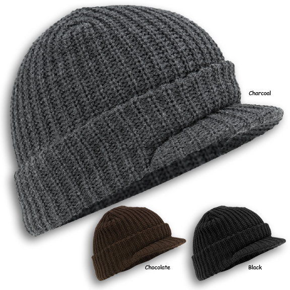 Wigwam Lumberjack Winter Beanie Visor Caps/Hats - Soccer Equipment and Gear