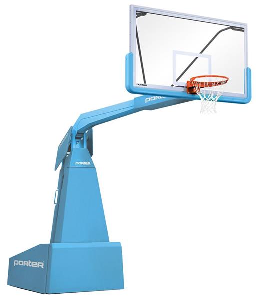 Porter 1835 Competition Motorized Portable Basketball Backstop Light ...