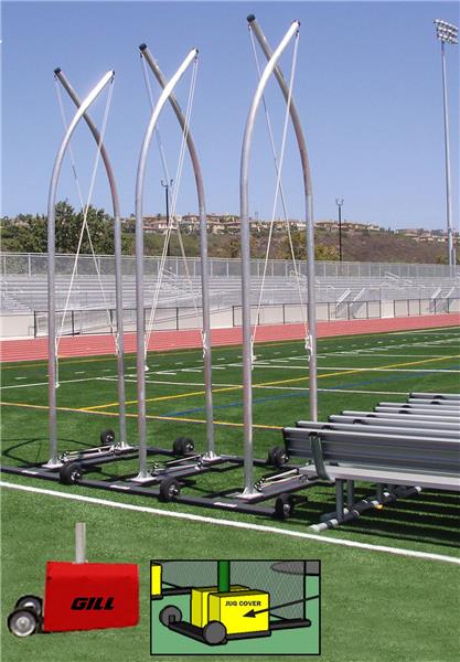 Gill Athletics High School, NCAA & International Portable Discus Cages ...