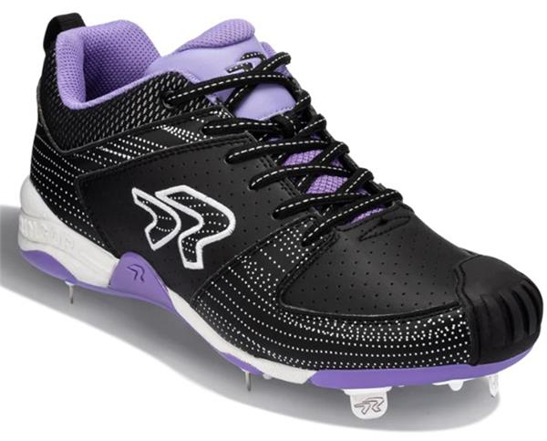 Ringor Womens Flite Black Ocean Metal Softball Cleat Spike - Baseball ...
