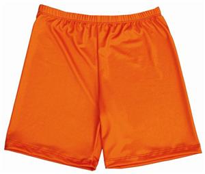 Miami Crazy Neon Orange Compression Shorts - Soccer Equipment and Gear