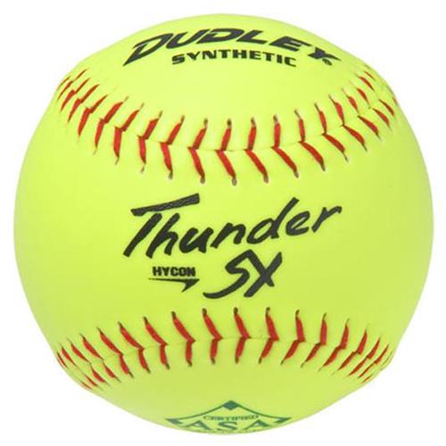 Dudley Thunder SY Synthetic ASA 12" Softball (DZ) - Baseball Equipment ...