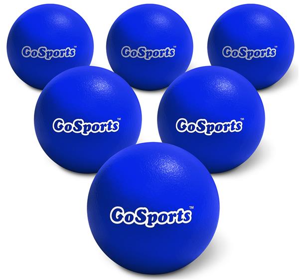 GoSports 6" or 7" Soft Skin Foam Playground Dodgeballs (6-Pack ...