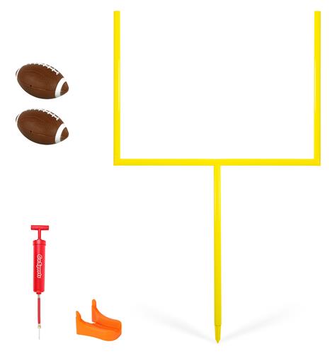 GoSports 6FT Football Field Goal Post Set FB-FIELDGOAL-02 - Football ...