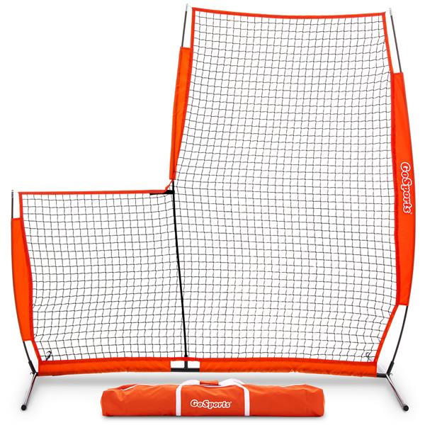 GoSports 7' x 7' Baseball Pitching L Screen BASB-NET-LSCREEN-01 ...