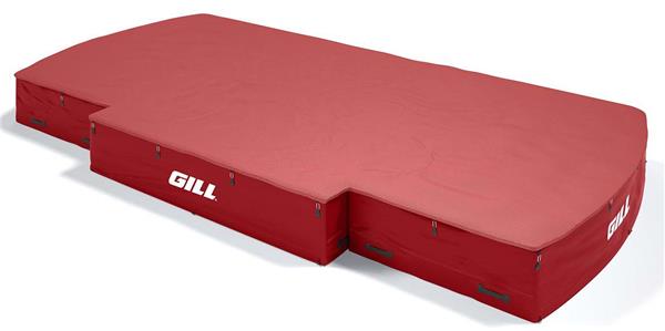 Gill AGX M4 High Jump Landing System (27'2.5" X 13'2" X 28") Red ...