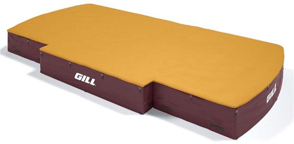 Gill AGX M4 High Jump Landing System (27'2.5" X 13'2" X 28") Maroon ...