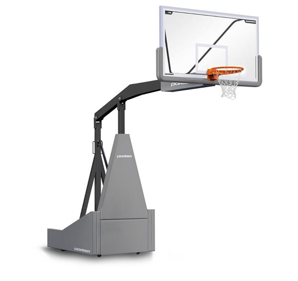 Porter 1135 Competition Portable Manual Backstop Basketball 8 ...