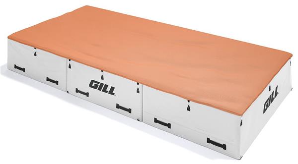 Gill Athletics S1 High Jump Landing System White Vinyl Base (16'6" x 8 ...
