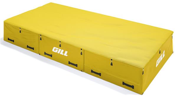 Gill Athletics S1 High Jump Landing System Yellow Vinyl Base (16'6" x 8 ...