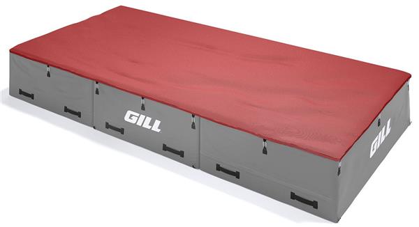 Gill Athletics S1 High Jump Landing System Gray Vinyl Base (16'6" x 8 ...