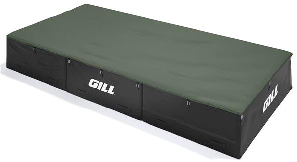 Gill Athletics S1 High Jump Landing System Black Vinyl Base (16'6" x 8 ...