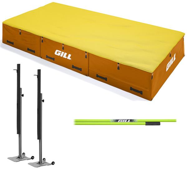 Gill Athletics S1 High Jump Value Pack Landing System Orange Vinyl Base ...