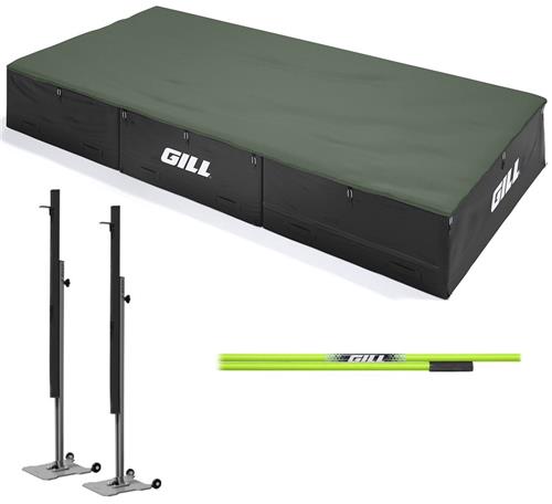 Gill Athletics S1 High Jump Value Pack Landing System Black Vinyl Base ...