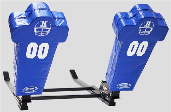 Fisher BOOMER 2-Man to 7-Man SLED With Attack Pad Football - Football ...