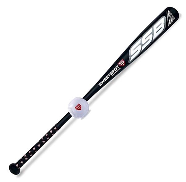 SweetSpot Junior 28" Bat & Spaseball Combo - Baseball Equipment & Gear