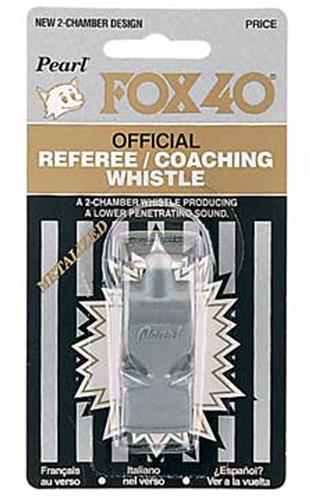 Fox 40 Pearl Official Whistle (ea) - Soccer Equipment and Gear