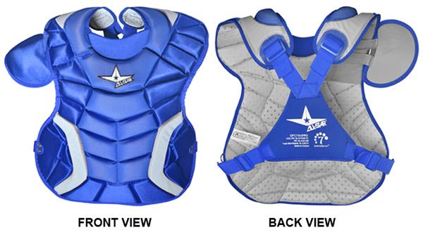ALL-STAR Youth Young Pro Baseball Chest Protectors - Baseball Equipment ...