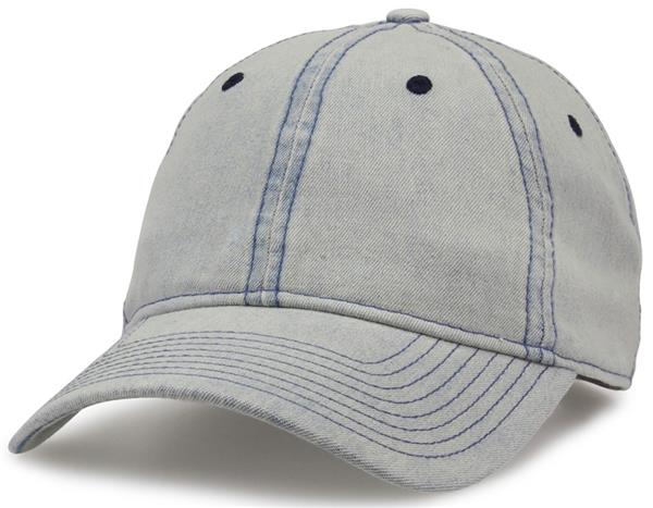 The Game OSFM Relaxed Unstructured Denim Slide Buckle Cap - Soccer ...