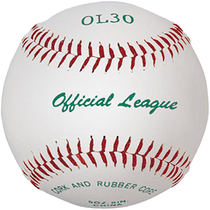 Martin Sports Official League Raised Seam Baseball - Baseball Equipment ...