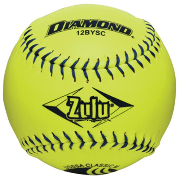 Diamond Zulu USSSA Slowpitch Softballs (DZ) - Baseball Equipment & Gear