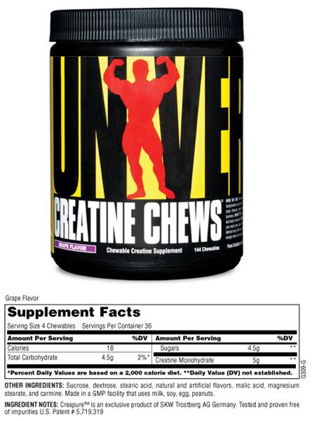 Creatine Chews 144 Grape Flavor Chewables - Closeout Sale - Soccer ...
