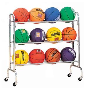 Martin Sports Portable Basketball Racks - Basketball Equipment and Gear
