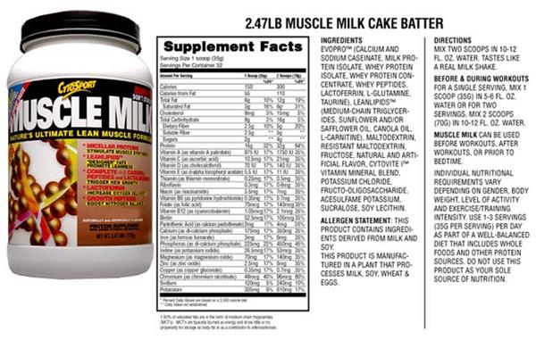 Cake Batter Muscle Milk Vanilla Almond Cake Be Good Organics