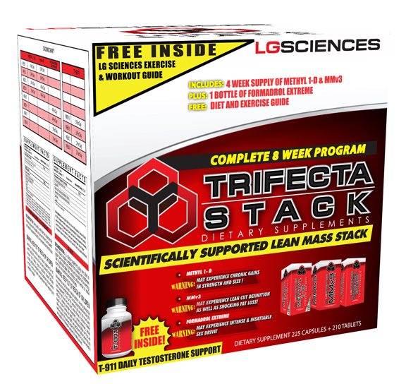 Trifecta Stack Kit Lean Mass Supplement - Closeout Sale - Soccer Equipment and Gear