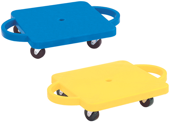 Martin Sports Plastic 12"x12" Scooter with Handles - Playground ...
