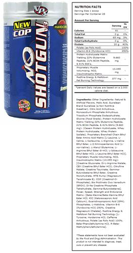 VPX NO Shotgun v.3 Pre-Workout Dietary Supplement - Soccer Equipment ...