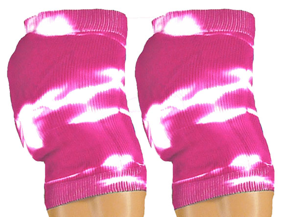 Red Lion Retro Neon Pink Tie Dyed Knee Pad Covers - Volleyball ...