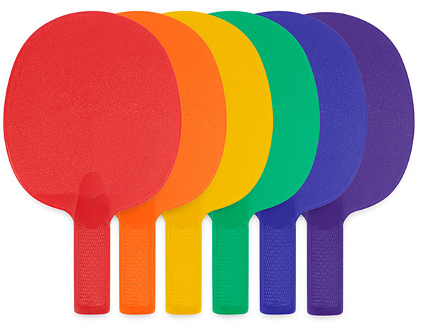 Champion Table Tennis Paddles Plastic Face (EACH) - Playground ...