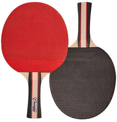 Champion 7 Ply Rubber Face Table Tennis Paddle - Soccer Equipment and Gear