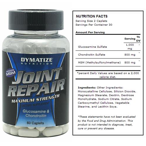DYMATIZE NUTRITION Joint Repair Supplement - Soccer Equipment and Gear