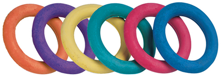 E22318 Champion Sports Deck Tennis Rubber Rings-Set of 12