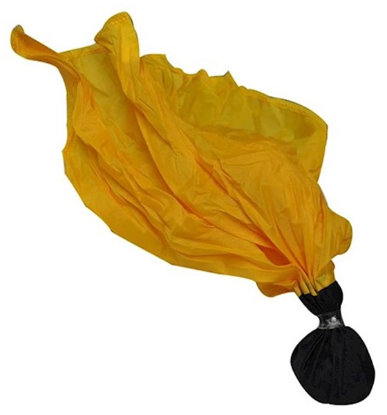 Referee Penalty Flag Gold with Black Ball ACS511B - Soccer Equipment ...