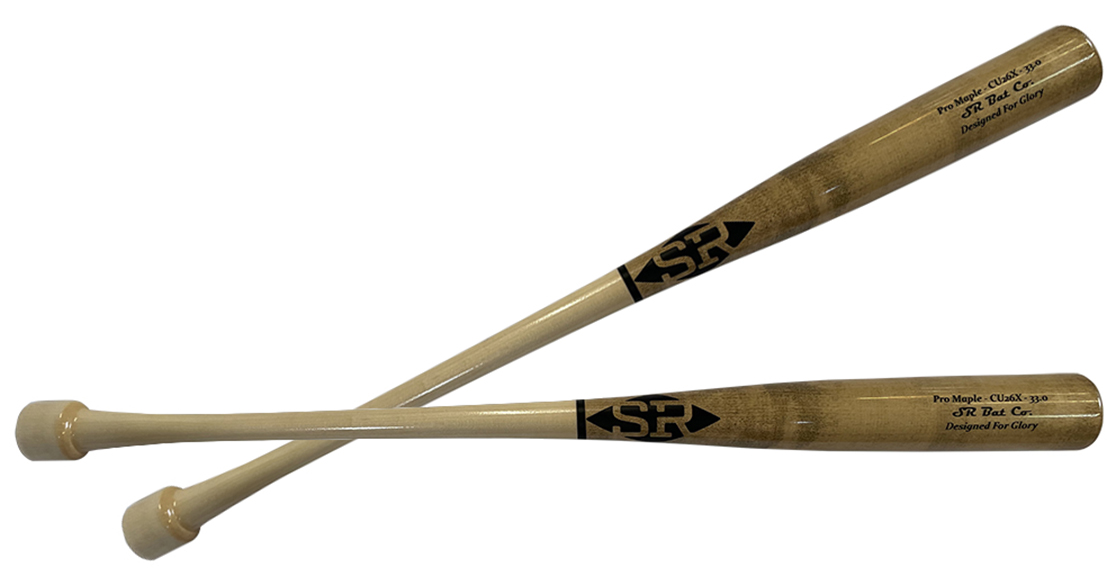 E229466 SR Bats CU26X Maple 33" Wood Baseball Bat
