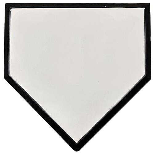On Deck Sports Anchored Major League Home Plate - Baseball Equipment & Gear