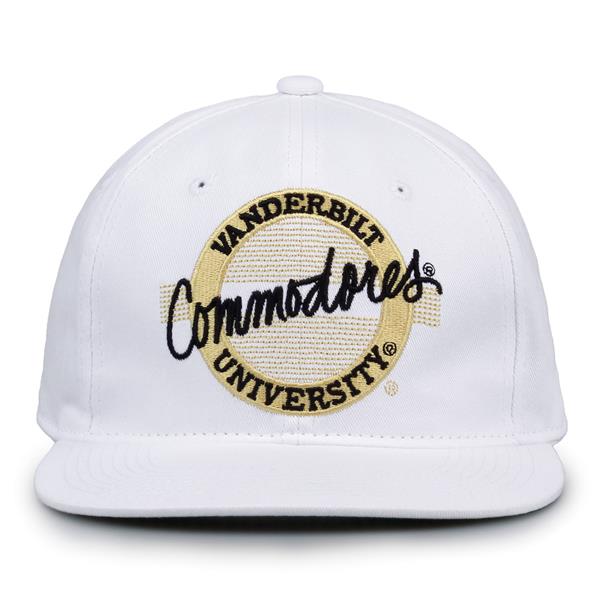 G220 The Game Vanderbilt Commodores White Retro Circle Throwback Cap ...