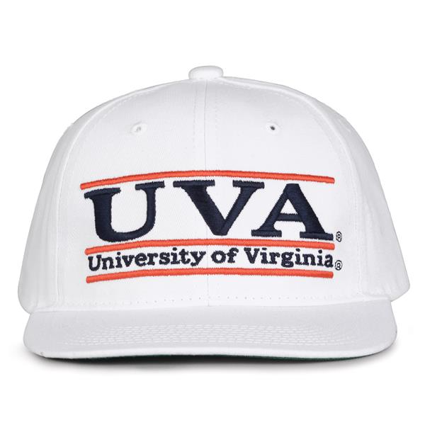 G230 The Game Virginia Cavaliers White Retro Bar Throwback Cap ...
