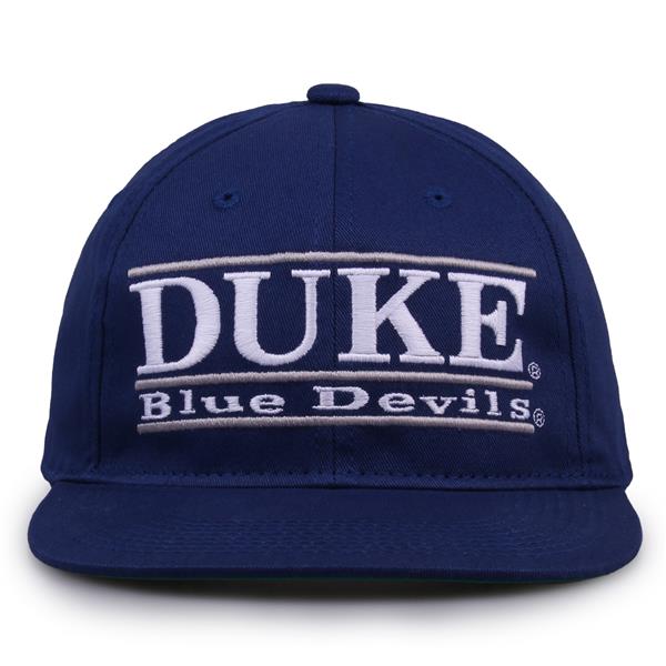 G235 The Game Duke Blue Devils Team Color Retro Bar Throwback Cap - Fan ...