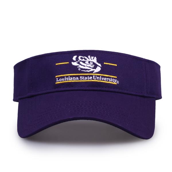 G25 The Game LSU Tigers Split Bar Visor - Fan Gear