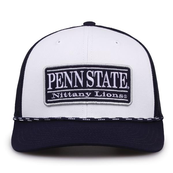 G452R The Game Penn State Nittany Lions Rope Trucker With Bar Patch Cap ...