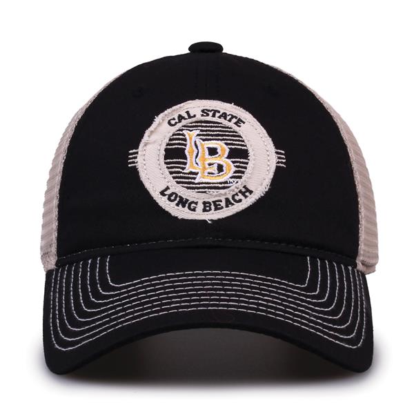 G880 The Game Cal State Long Beach 49ers Soft Mesh Trucker With Frayed ...