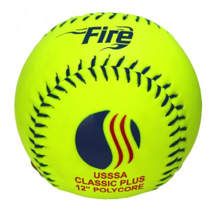 Baden USSSA Slow Pitch Classic Plus 12" Softballs - Baseball Equipment ...