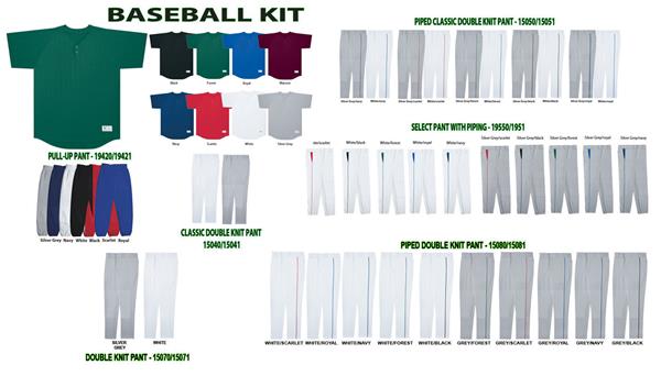 Shadow Stripe 2-Button Custom Baseball Jersey Uniform Kit - Baseball ...
